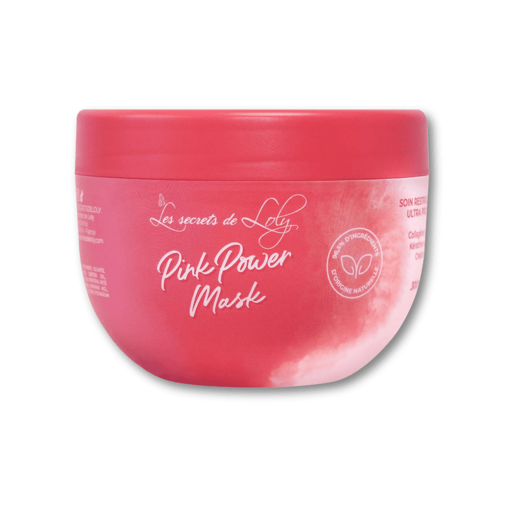 Masque Protéiné Pink Power Mask - Les Secrets de Loly – Helssy Hair