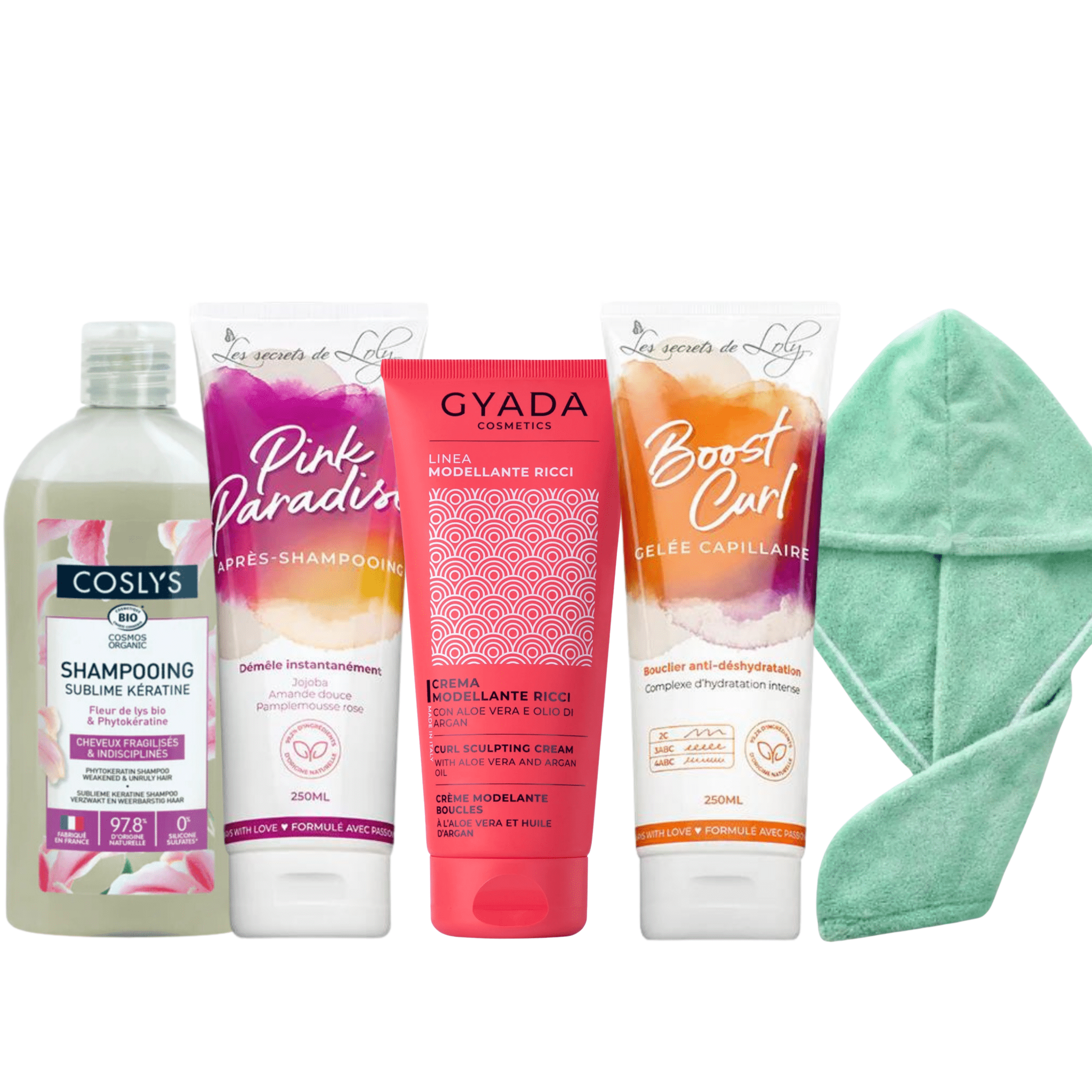 Pack routine cheveux bouclés et ondulés | Helssy Hair